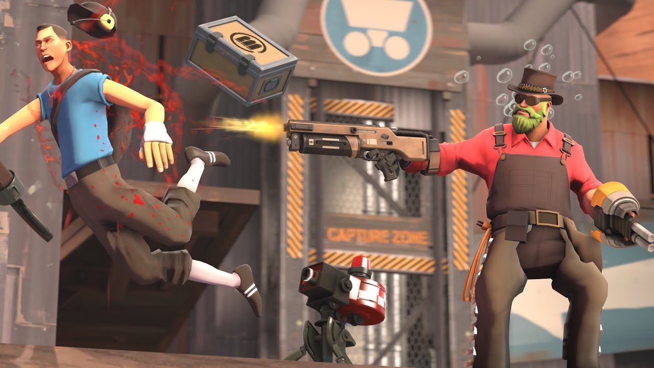 TF2 Challenge: The Homeless Scrap Man - YouTube