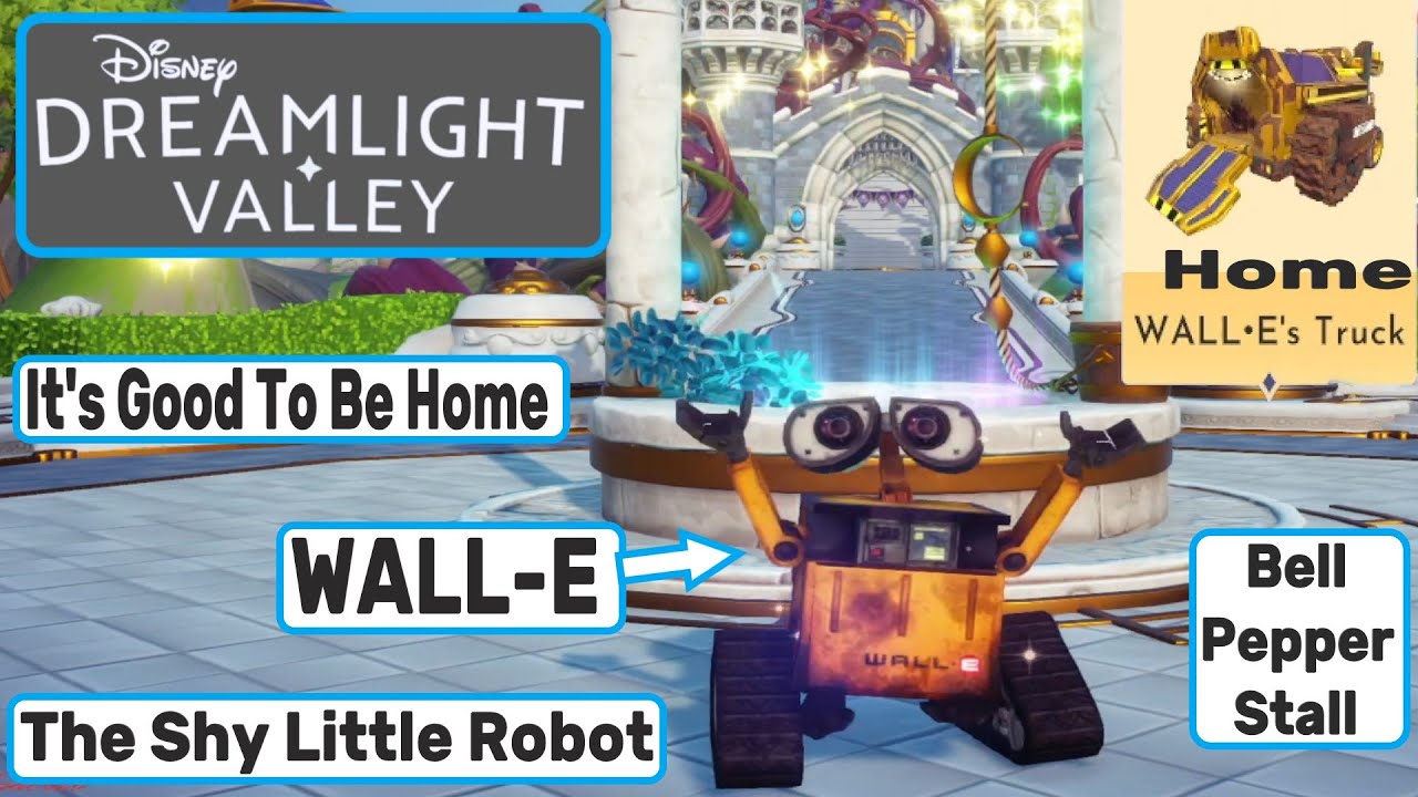 Disney DREAMLIGHT VALLEY It s Good To Be Home WALL E The Shy Little disney-dreamlight-valley-it-s-good-to-be-home-wall-e-the-shy-little