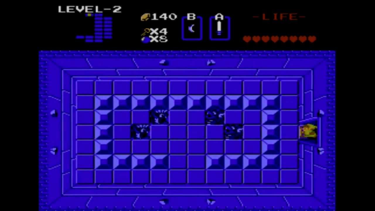 Let's Play The Legend of Zelda (NES) Walkthrough Part 2 (Level 2: Moon ...