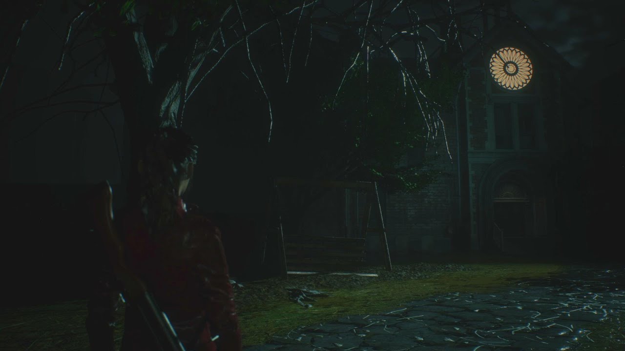 Resident Evil 2 Remake Clair Redfield's Story Part 2 Orphanage - YouTube