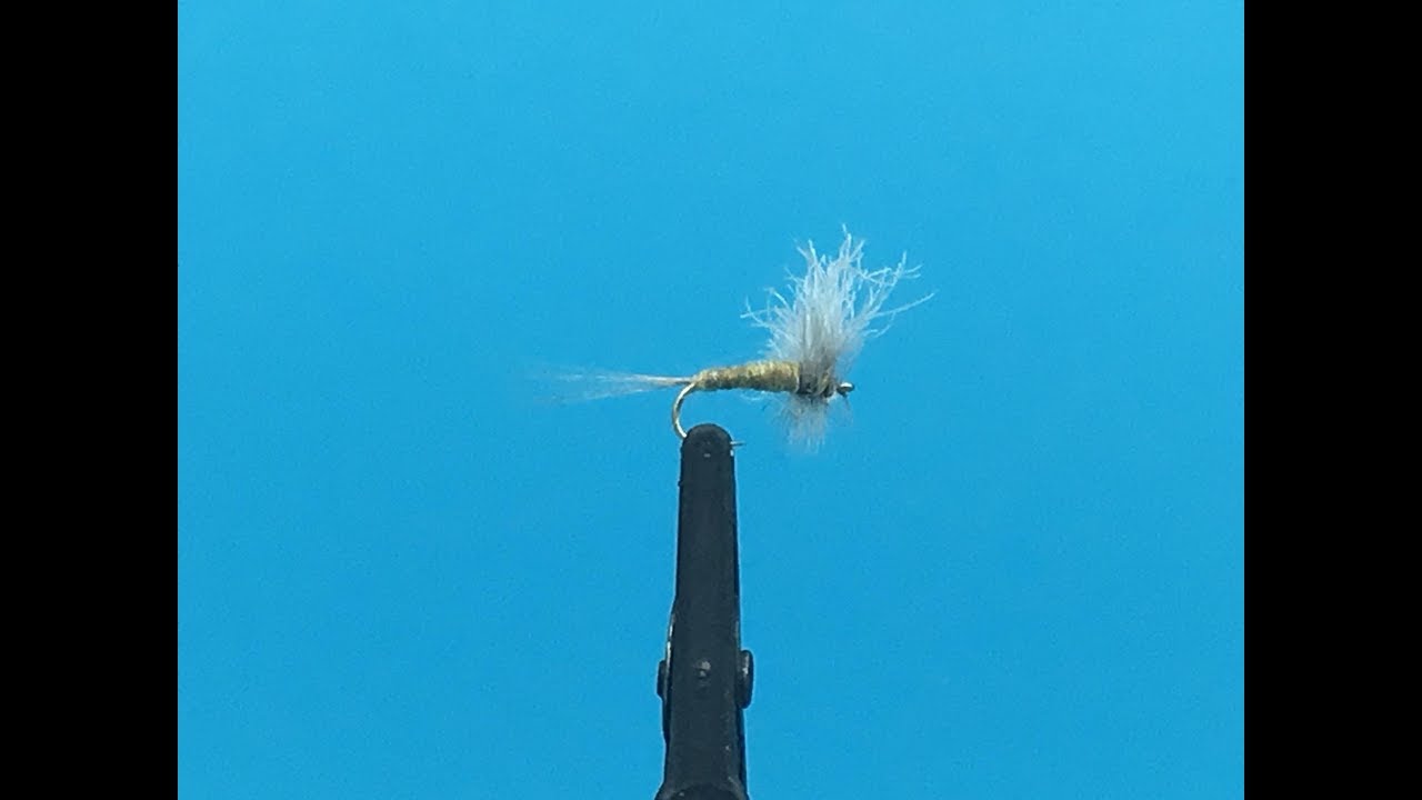 Fly Tying: Crippled Mayfly - YouTube