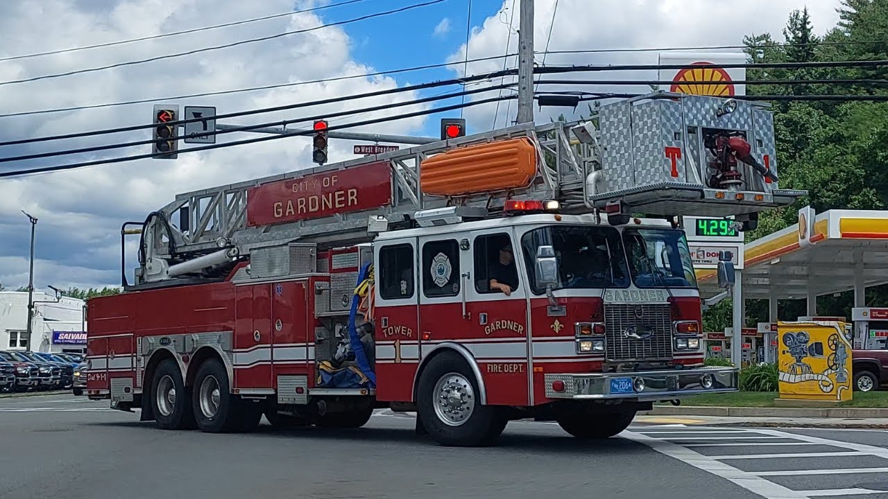 *Q Siren, Airhorn & Galls Street Thunder* | Gardner Fire Dept. Car 2 ...
