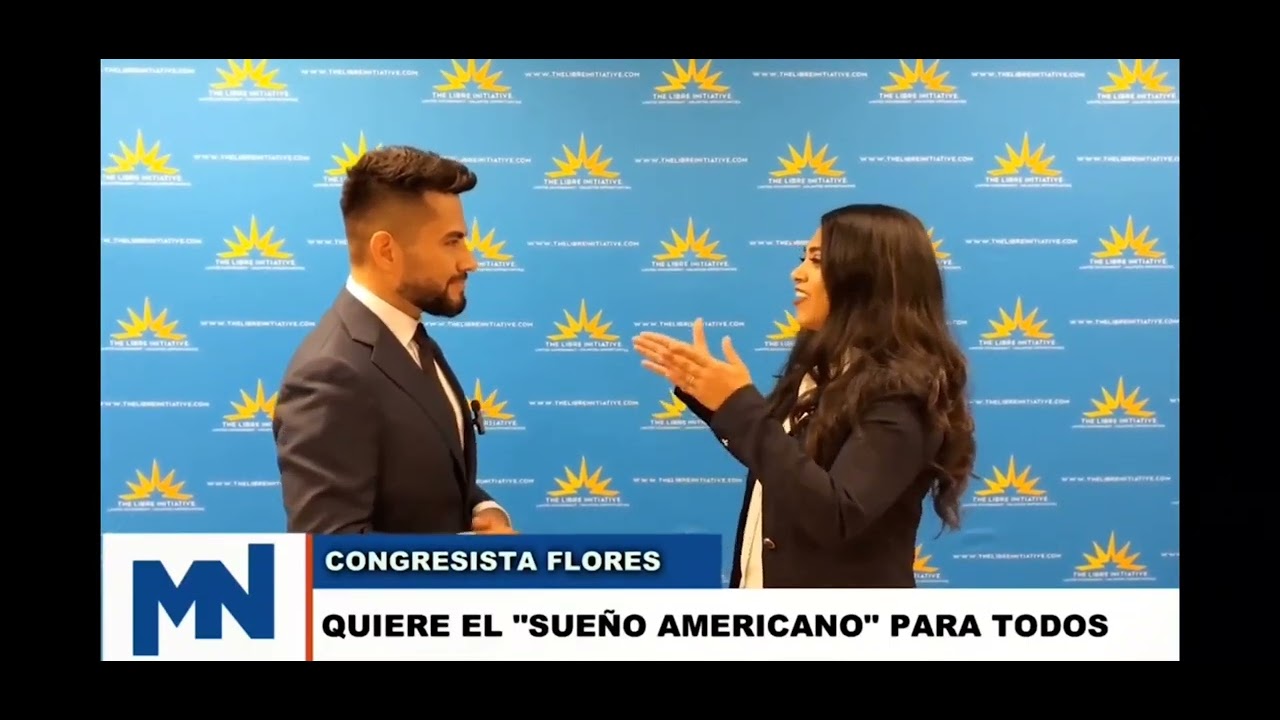 Cesar Grajales Interviews Congresswoman Mayra Flores for Mega TV on the ...