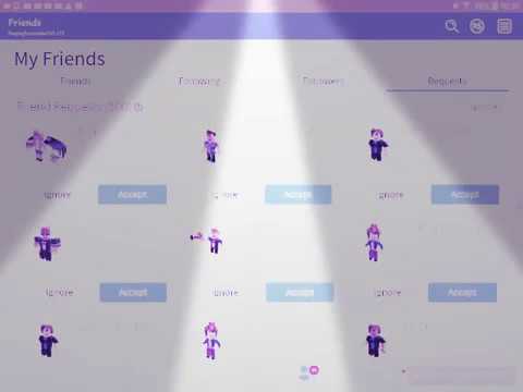Omg 500 friend requests! | ROBLOX - YouTube