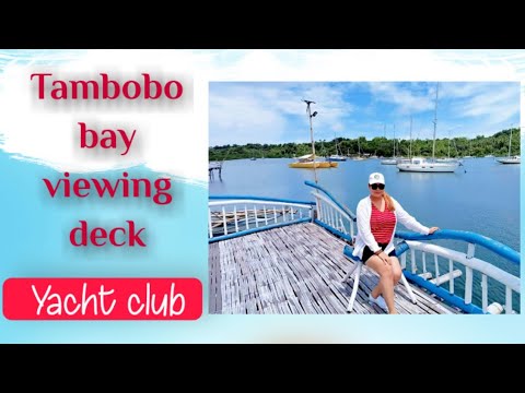 Viewing deck at tambobo bay @siit siaton #yachtclub #yacht #adventure # ...