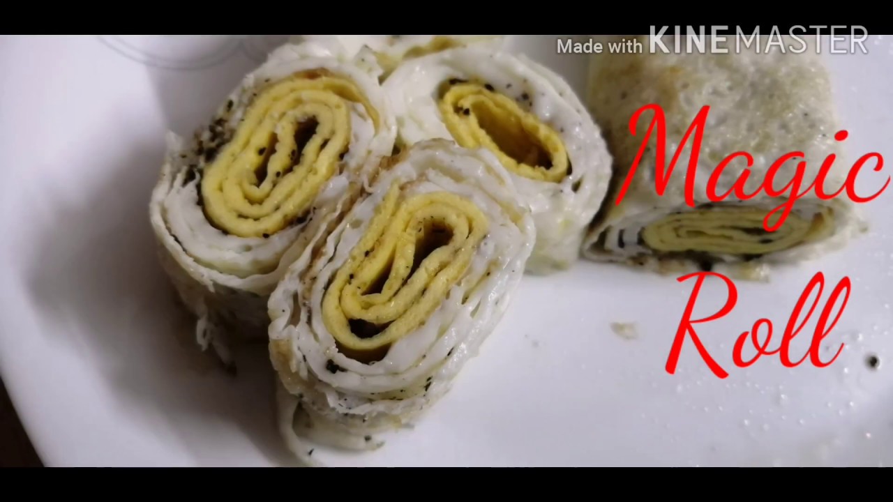 MAGIC EGG ROLL in 2 minute - YouTube