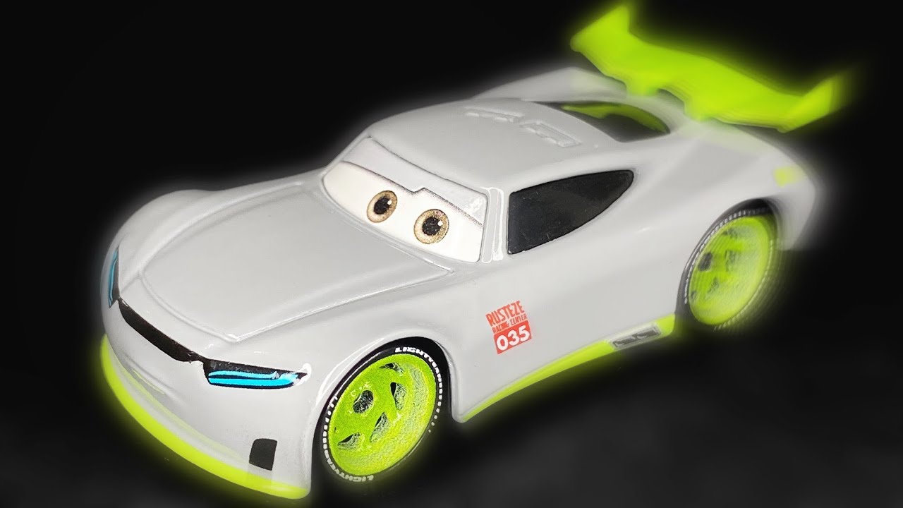 Mattel Ronald Rusteze Racing Center Trainee No.35 Disney Pixar Cars ...