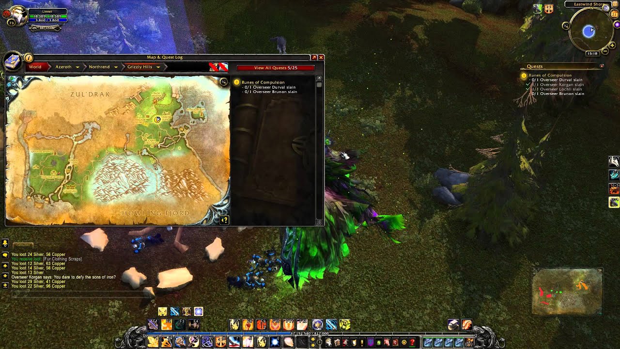 Runes of Compulsion Quest Playthrough - Grizzly Hills - YouTube