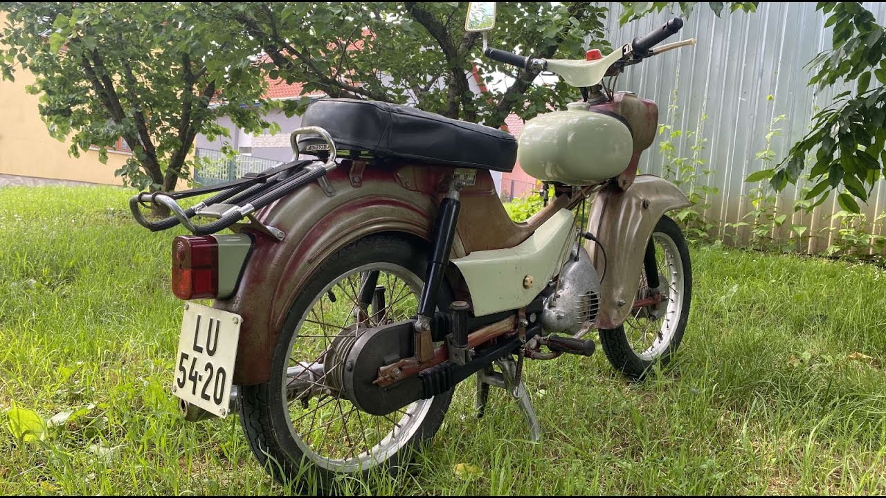 Simson Star SR4-2/1 1973 50.000 km-el bemutató, hang teszt és próbakör ...