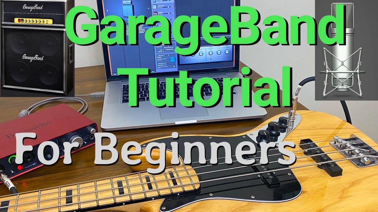 GarageBand Tutorial For Beginners - YouTube