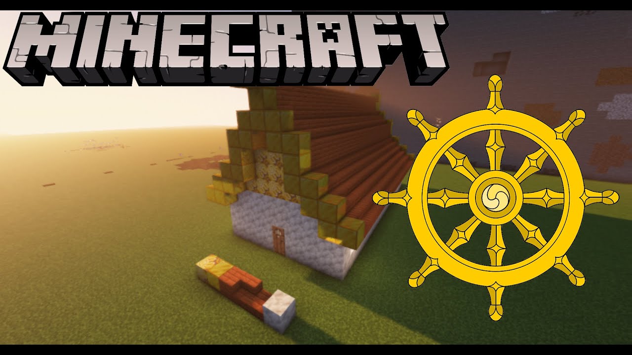 Building Religious Building in Minecraft: EP.3 Buddhist Temple - YouTube