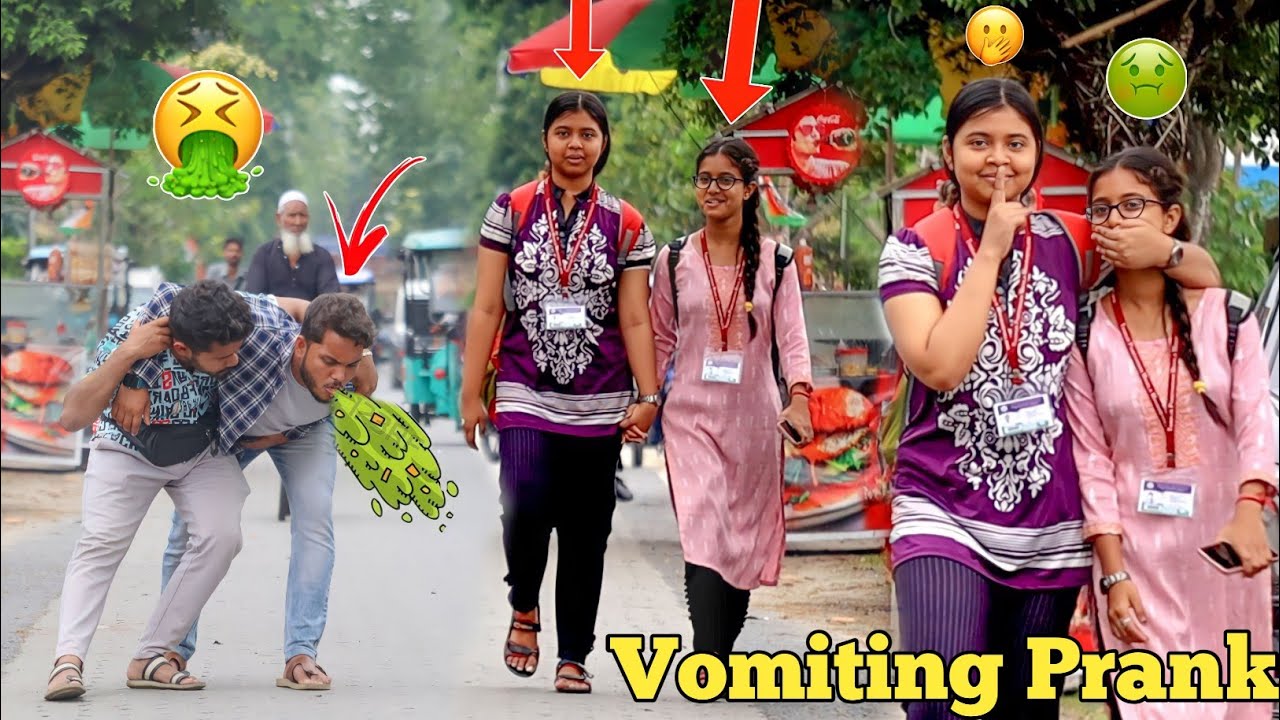 Vomiting Prank in 2023 🤢🤮 || Epic Reaction 😂🤣 @gmasstv_shorts - YouTube