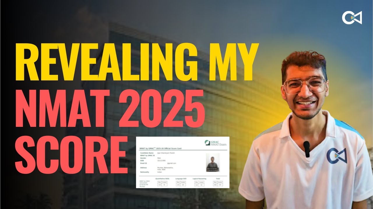 NMAT 2025 Analysis -- Revealing my NMAT 2025 Score - YouTube