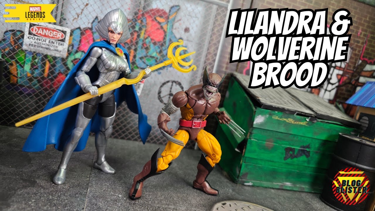 Marvel Legends Lilandra y Wolverine Brood 2Pack 50 YEARS Wolverine ...