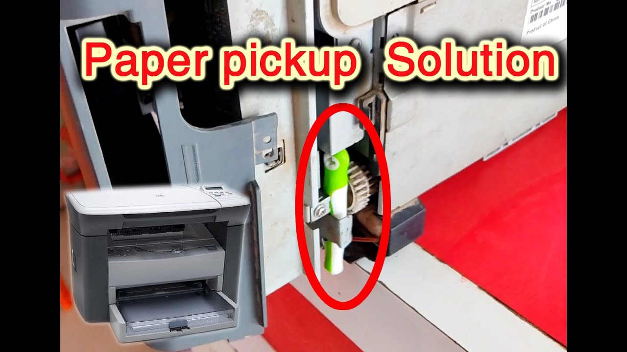 HP LaserJet M1005 Paper Pickup Problem | How to Repair Pickup Assembly ...