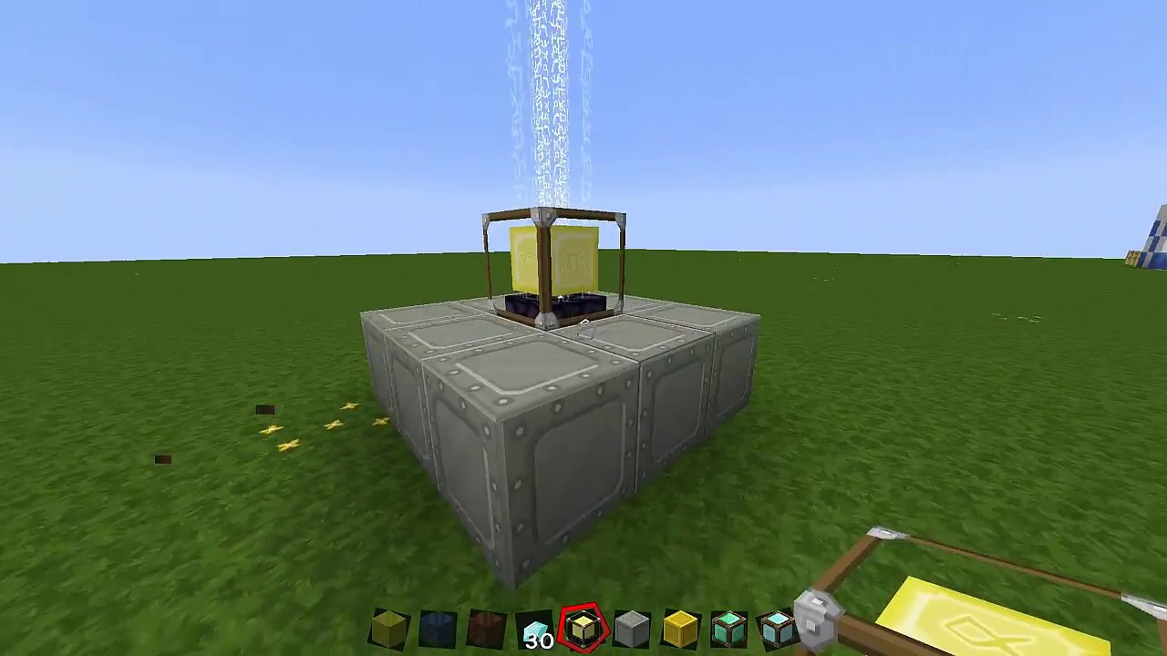 Minecraft Build Tutorial: Beacon tutorial - YouTube