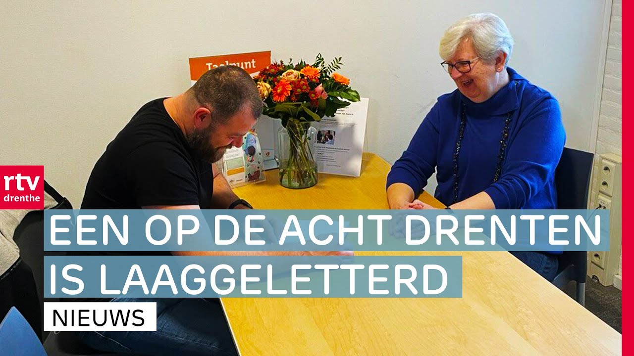 Taalambassadeur Dennis Bos was laaggeletterd, nu helpt hij anderen ...
