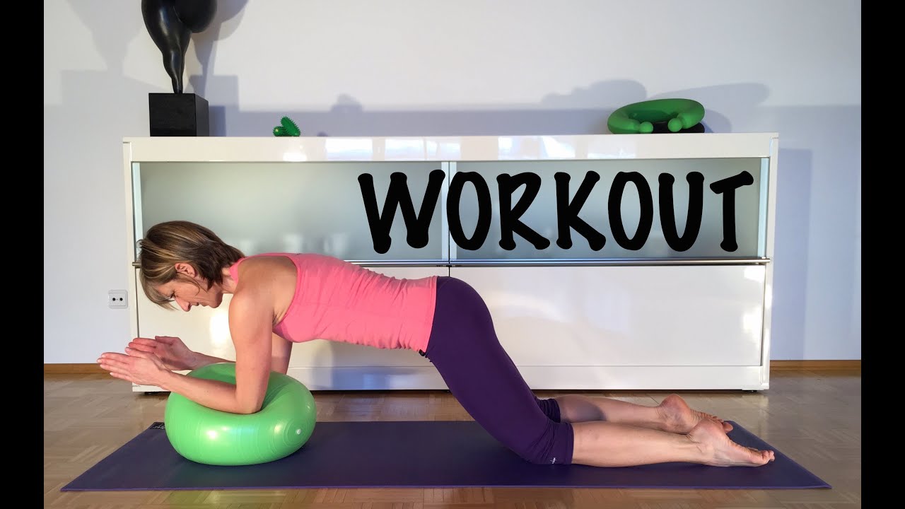 20 min Ball Workout mit Gabi Fastner - YouTube