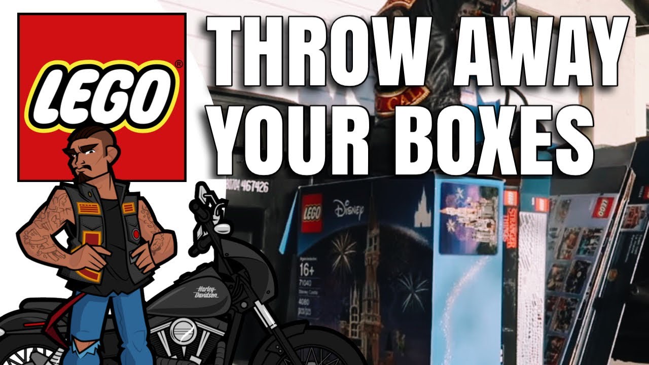 Throw Away Your LEGO Boxes | You're All Hoarders - YouTube