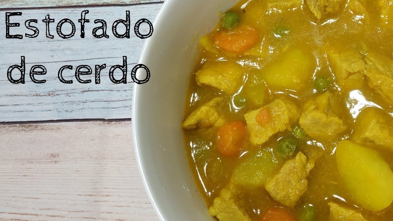 ESTOFADO DE CERDO, receta tradicional paso a paso con Mambo!!! - YouTube