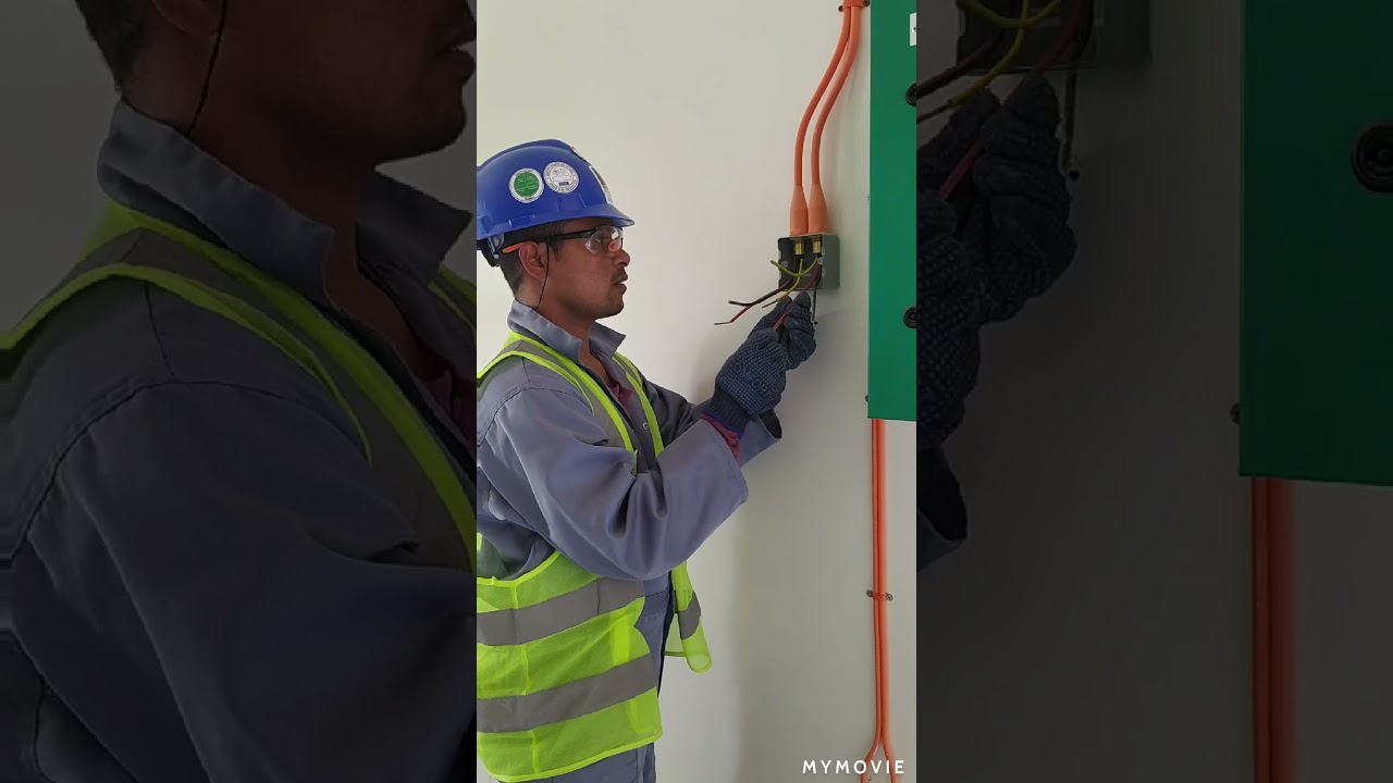 Micc cable termination - YouTube
