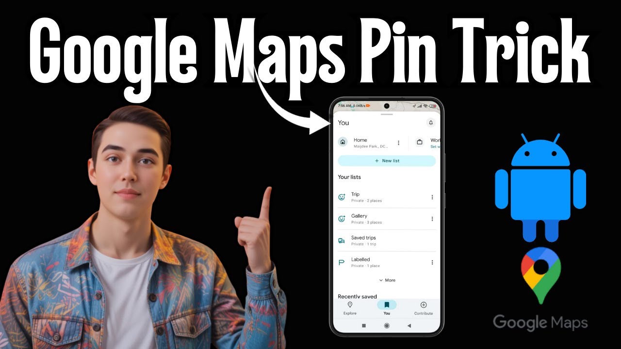 How To Put Pins In Google Maps | Quick & Easy Guide (2025) - YouTube