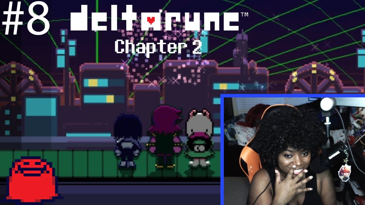 We reached the city! | Deltarune Chapter 2 [Part 8] - YouTube