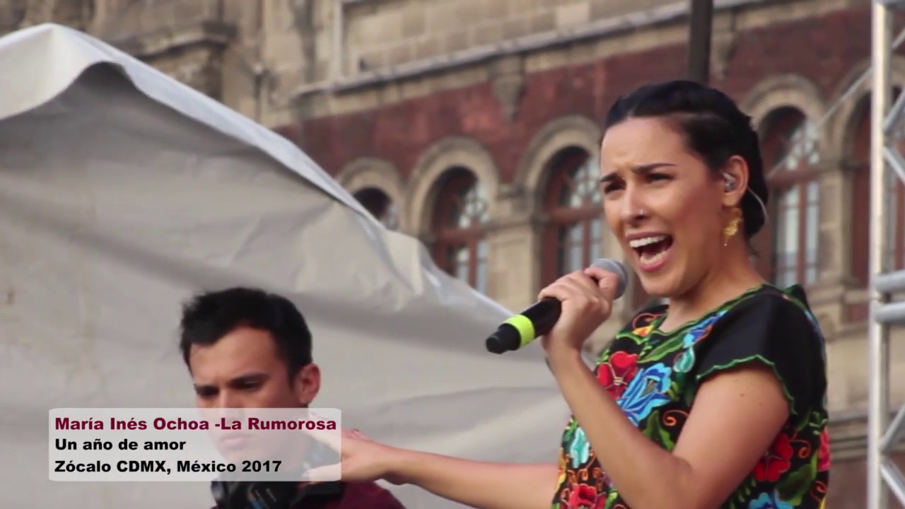 María Inés Ochoa -La Rumorosa- "Un año de amor" - YouTube