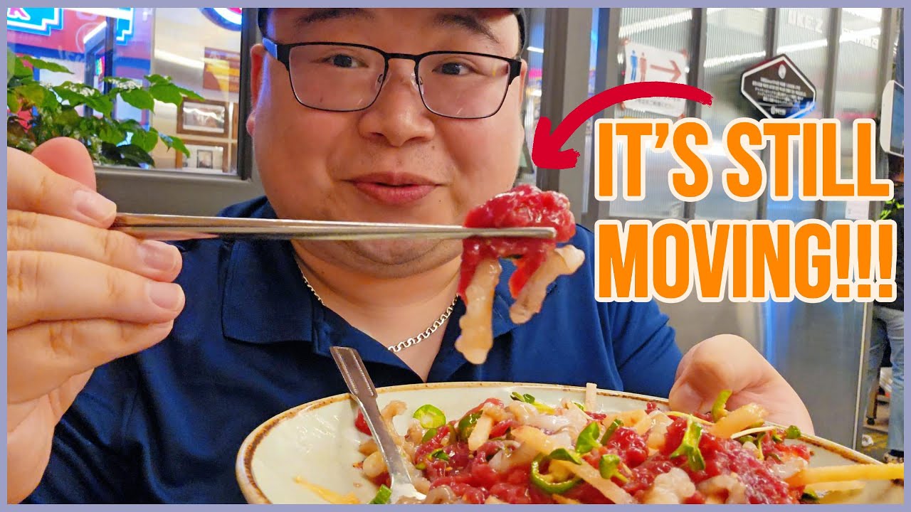 I Ate Korea’s Most Extreme Raw Foods! - YouTube