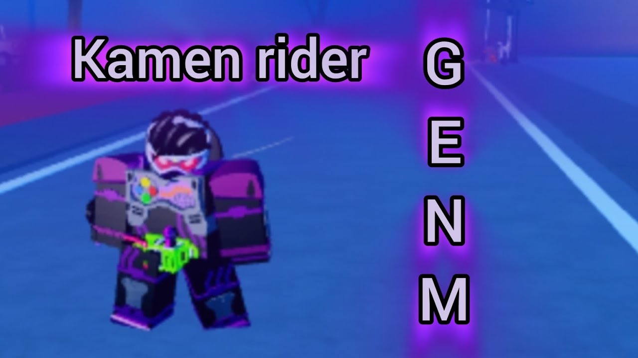 roblox| kamen rider genm|rider time - YouTube