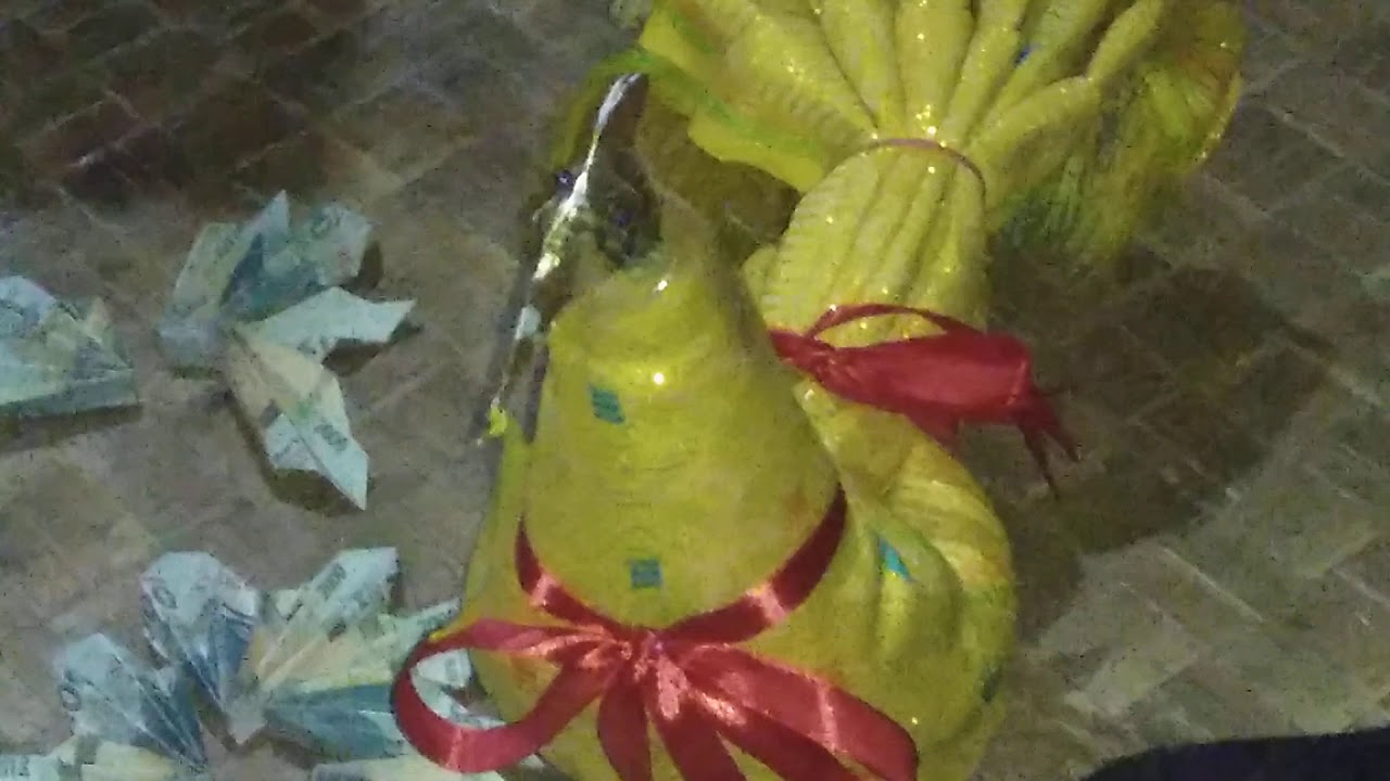Cara membuat hantaran dan membuat burung merak/ sudah nonton jangan ...