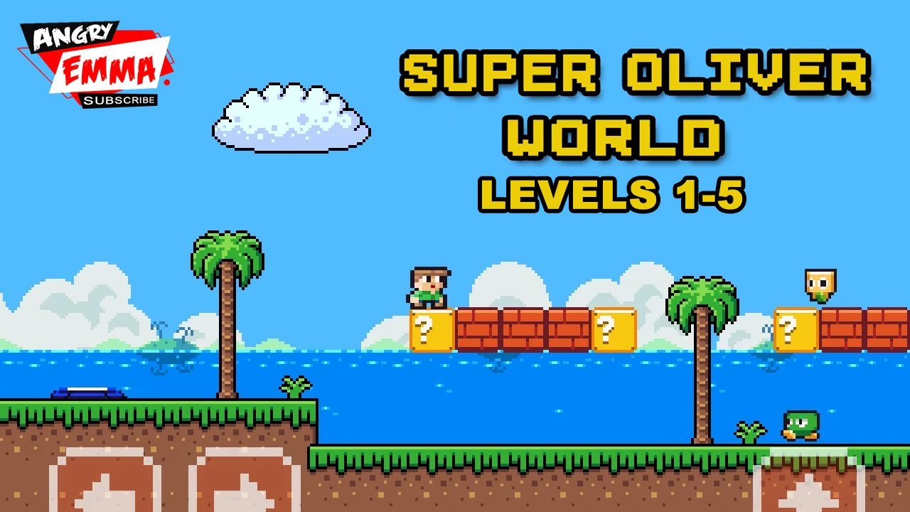Super Oliver World - Levels 1-5 - YouTube