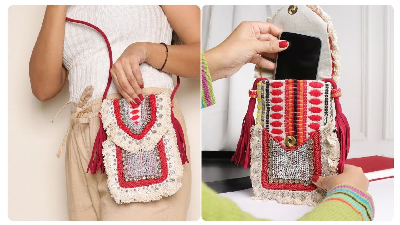 Mobile bags New Customize Designs Crochet,Fabric,Pearl, Leather Bags ...