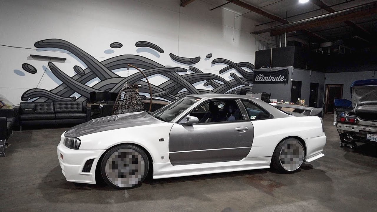 NEW Illiminate Warehouse + NEW R34 Skyline Wheels Reveal! - YouTube