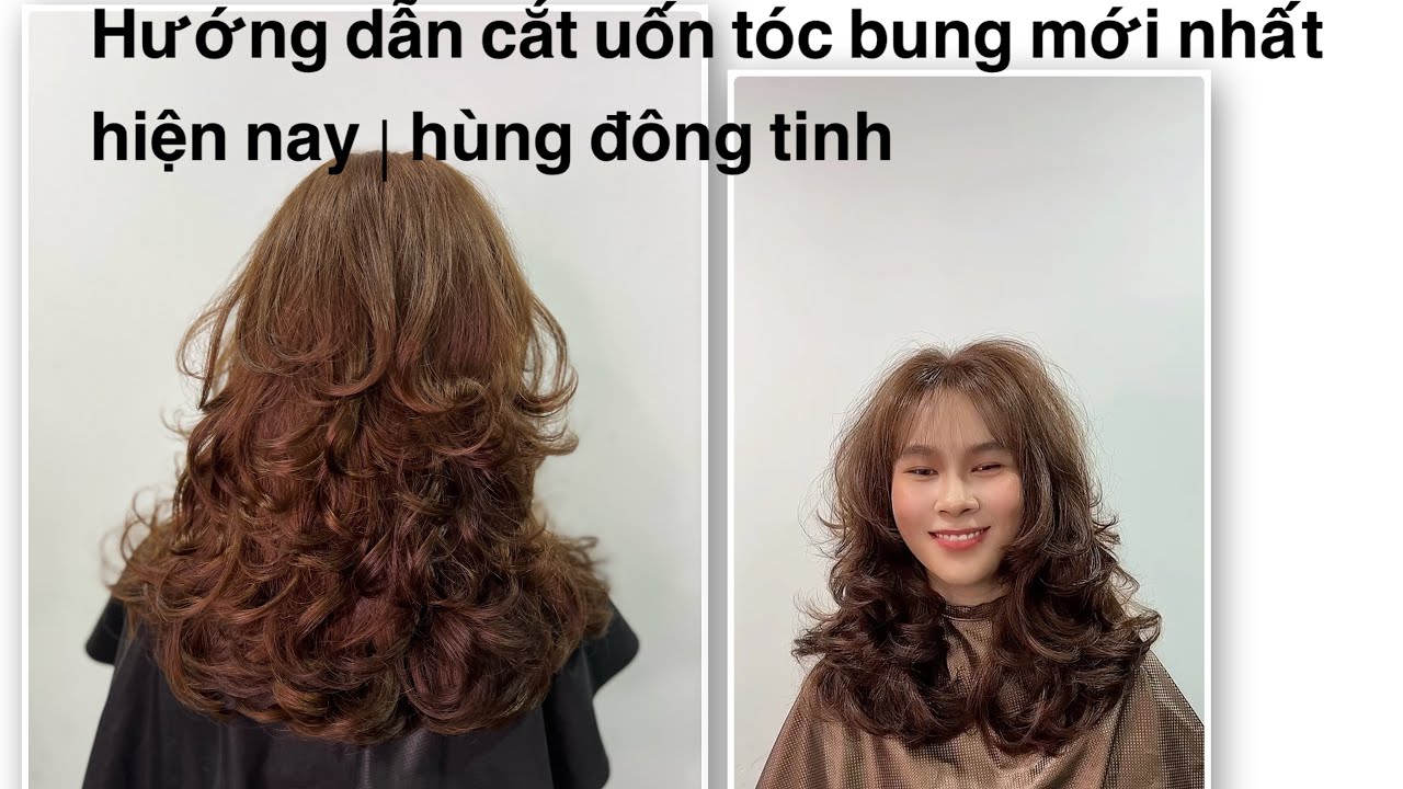 Hướng dẫn cắt uốn tóc layer bung mới nhất hiện nay | hùng đông tinh ...