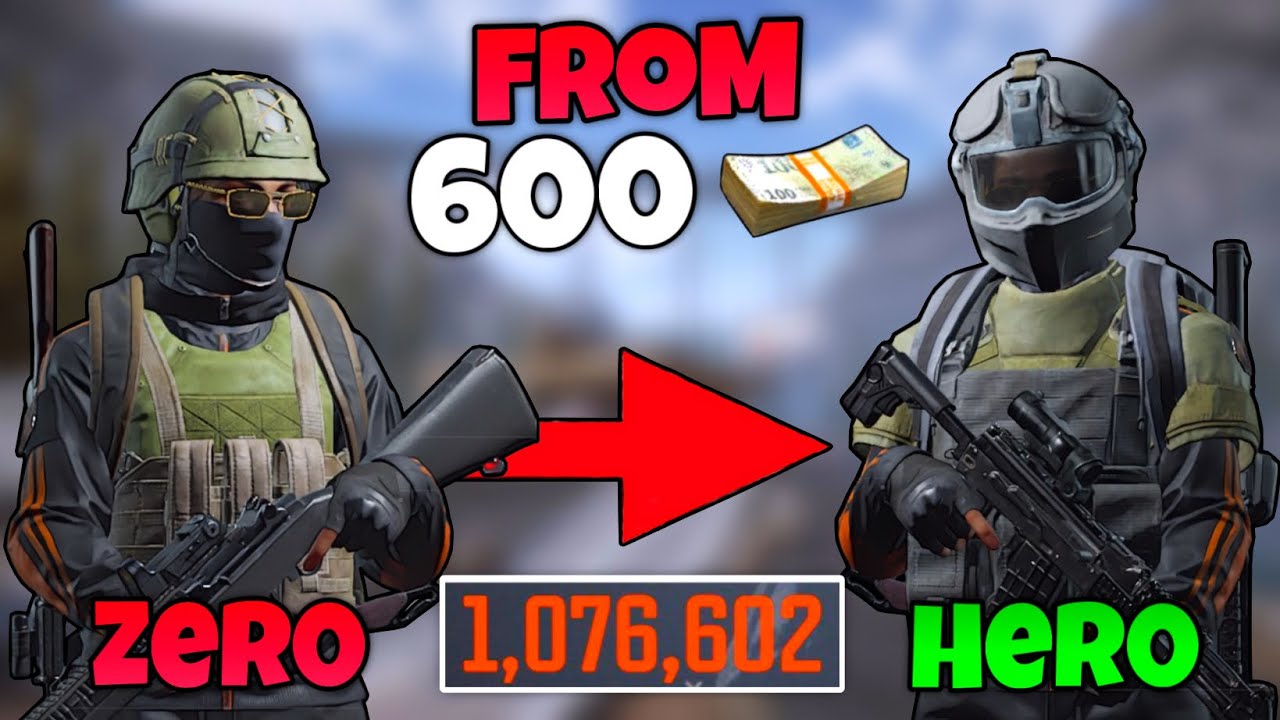 EPIC Zero TO Hero From 600 Koen 🤑 Arena Breakout Gameplay Season 2 ...