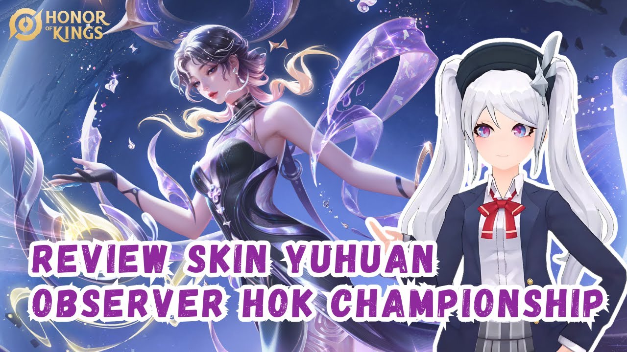 [HOK] GAMEPLAY YUHUAN + REVIEW SKIN STELLAR SONGSTRESS - YouTube