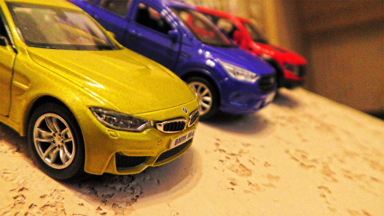 Toy Car Slide Play - Sliding Cars and Transportation - YouTube