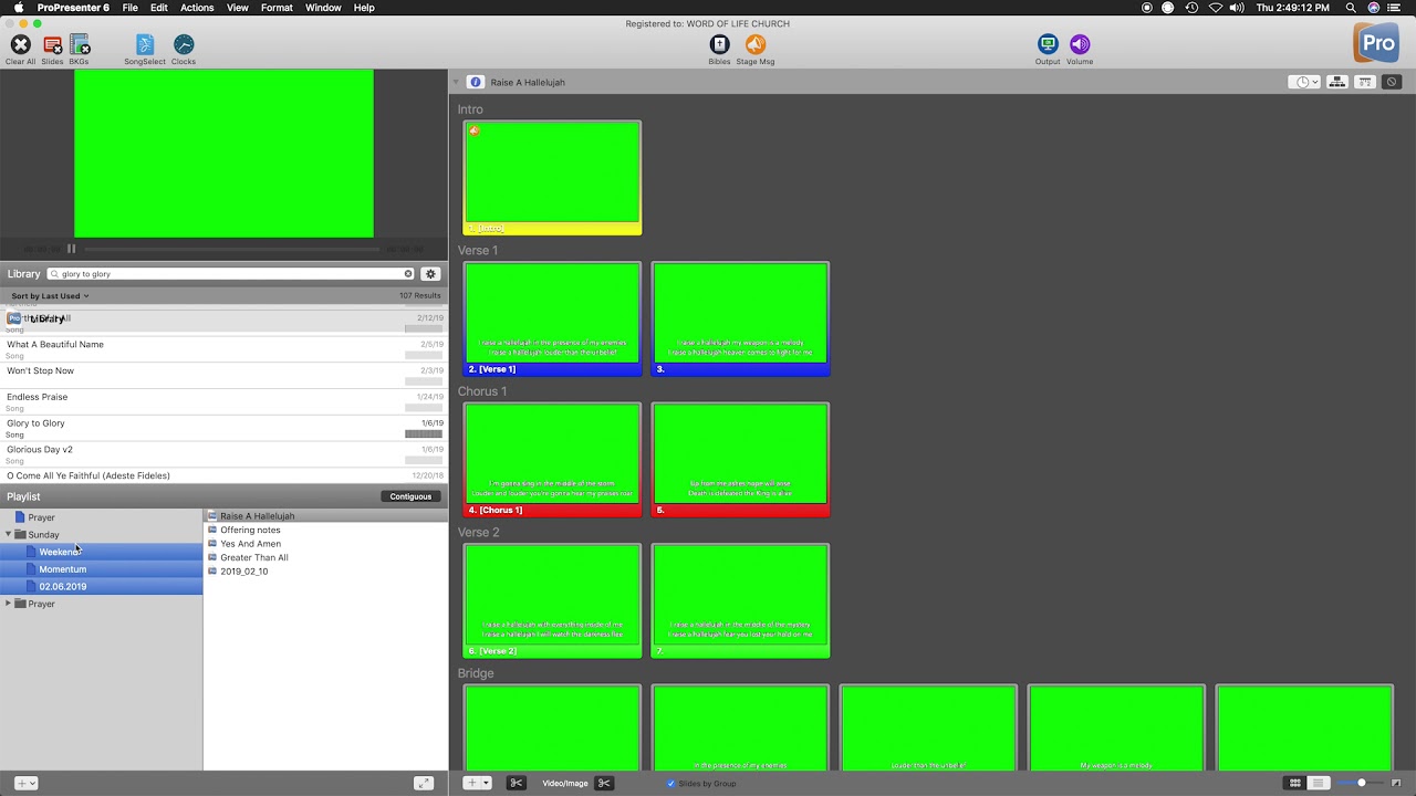 ProPresenter 6 Training Pt. 1: General User Interface - YouTube