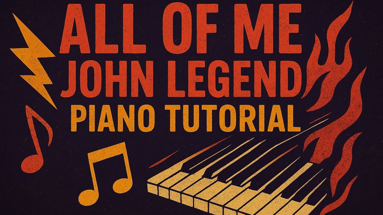 All of me - John Legend piano tutorial (simplified) - YouTube
