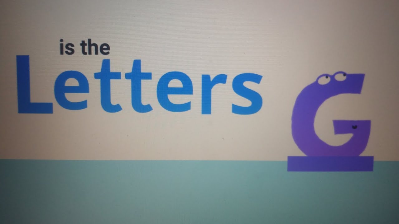 Is the Letters "G" (Uppercase) - YouTube