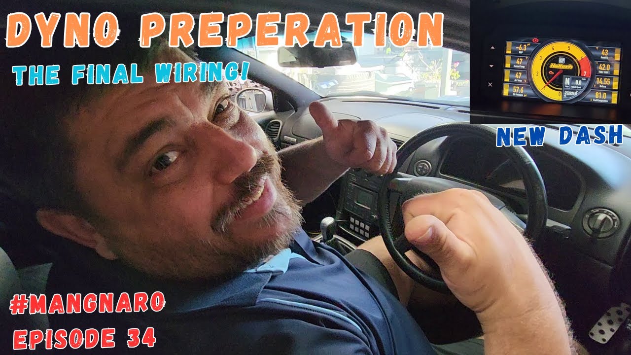 Installing a IC7 Dash into the Monaro and Dyno Preparation - YouTube