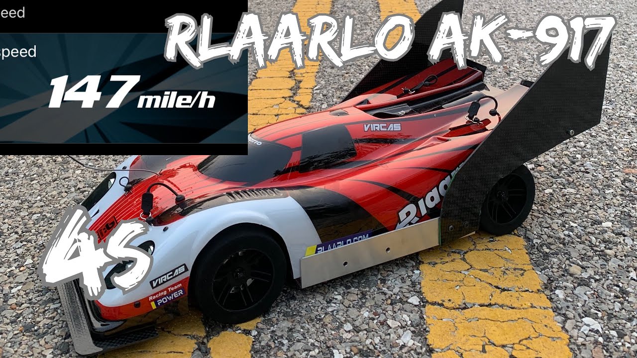 @Rlaarlo AK-917 147mph #rlaarlorc speed challenge #rlaarlo - YouTube