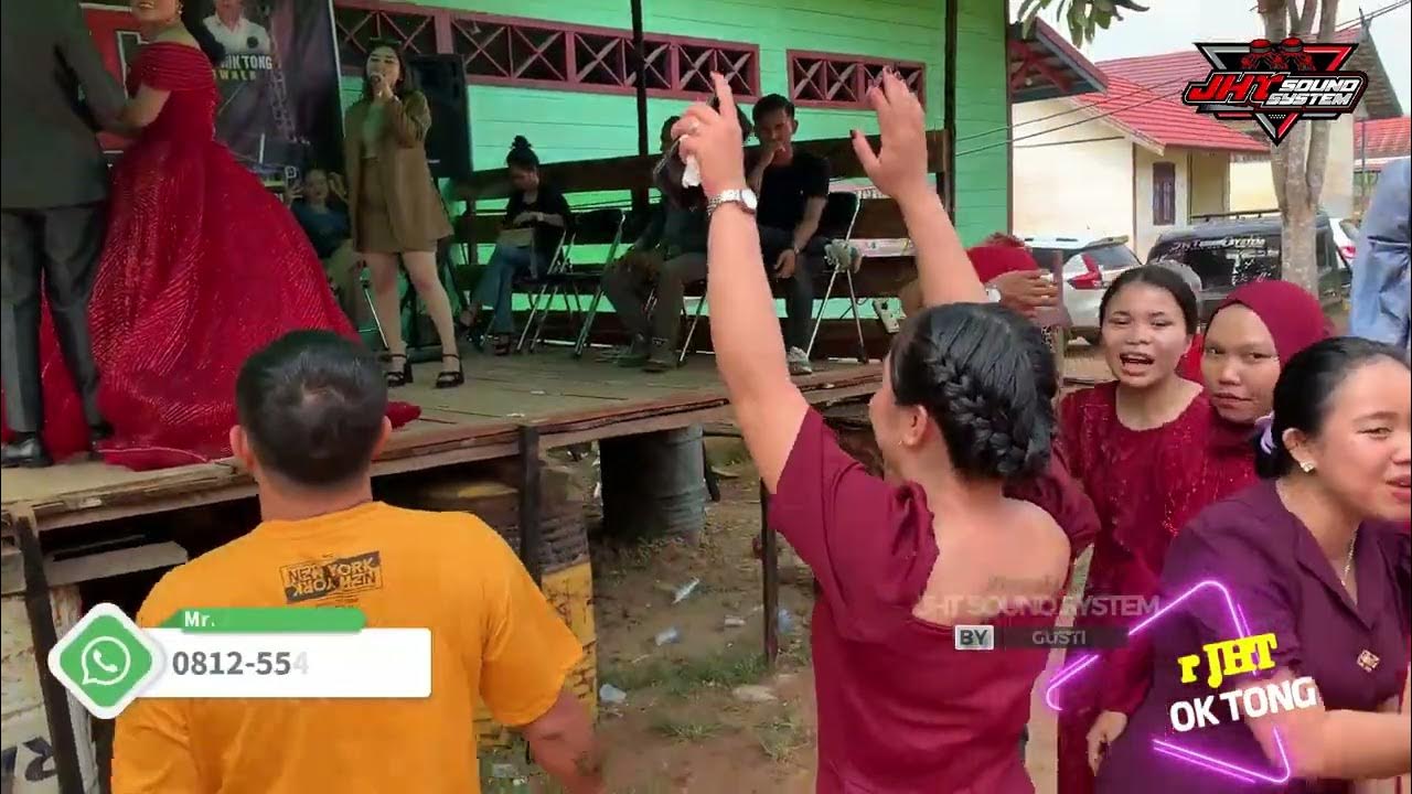 Hanyi Hanyi Sesu By Radha Lina ~Wedding Party Jeni & Hendri Di Desa Tumbang Habangoi - YouTube