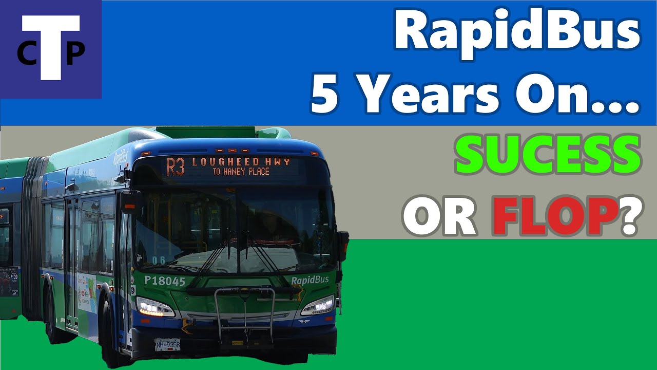 How is TransLink's RapidBus Program Performing? | Brief History and Analysis - YouTube