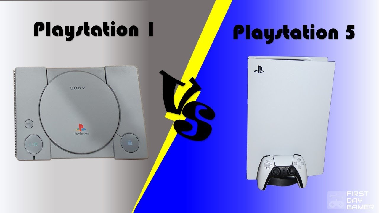 PS5 vs. PS1 - Vergleich - YouTube