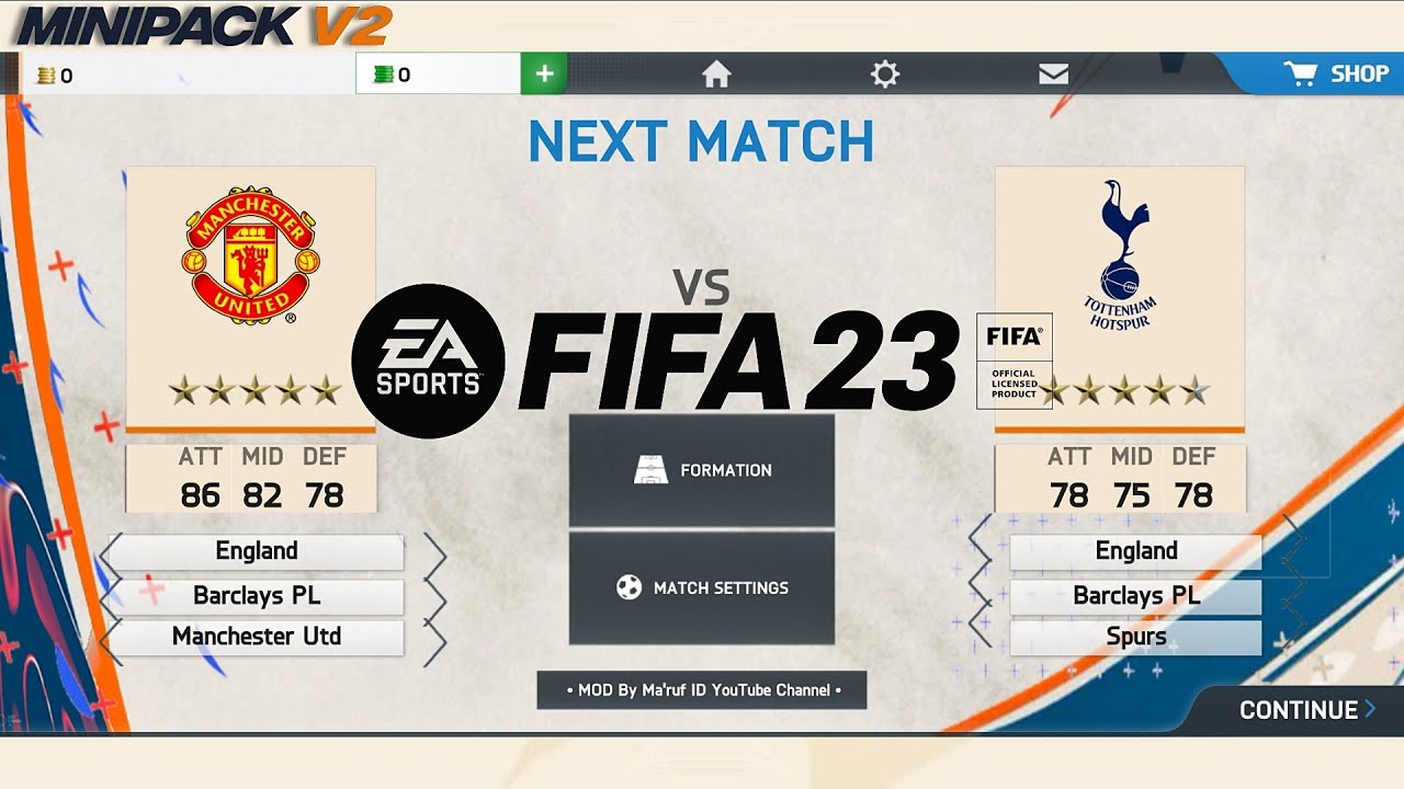 FIFA 23 Theme Mod For FIFA 16 Mobile | Coming Soon - YouTube