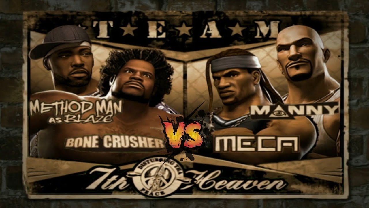Def Jam Fight For NY | BLAZE & BONE CRUSHER vs MECA & MANNY | HARD ...
