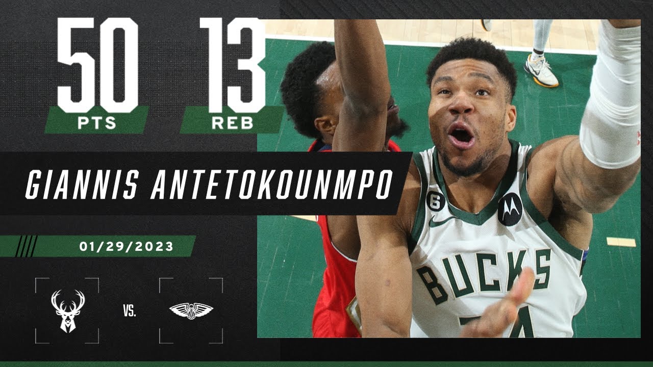 50 POINTS IN 30 MINUTES?! Giannis does it again 🔥 | NBA on ESPN - YouTube