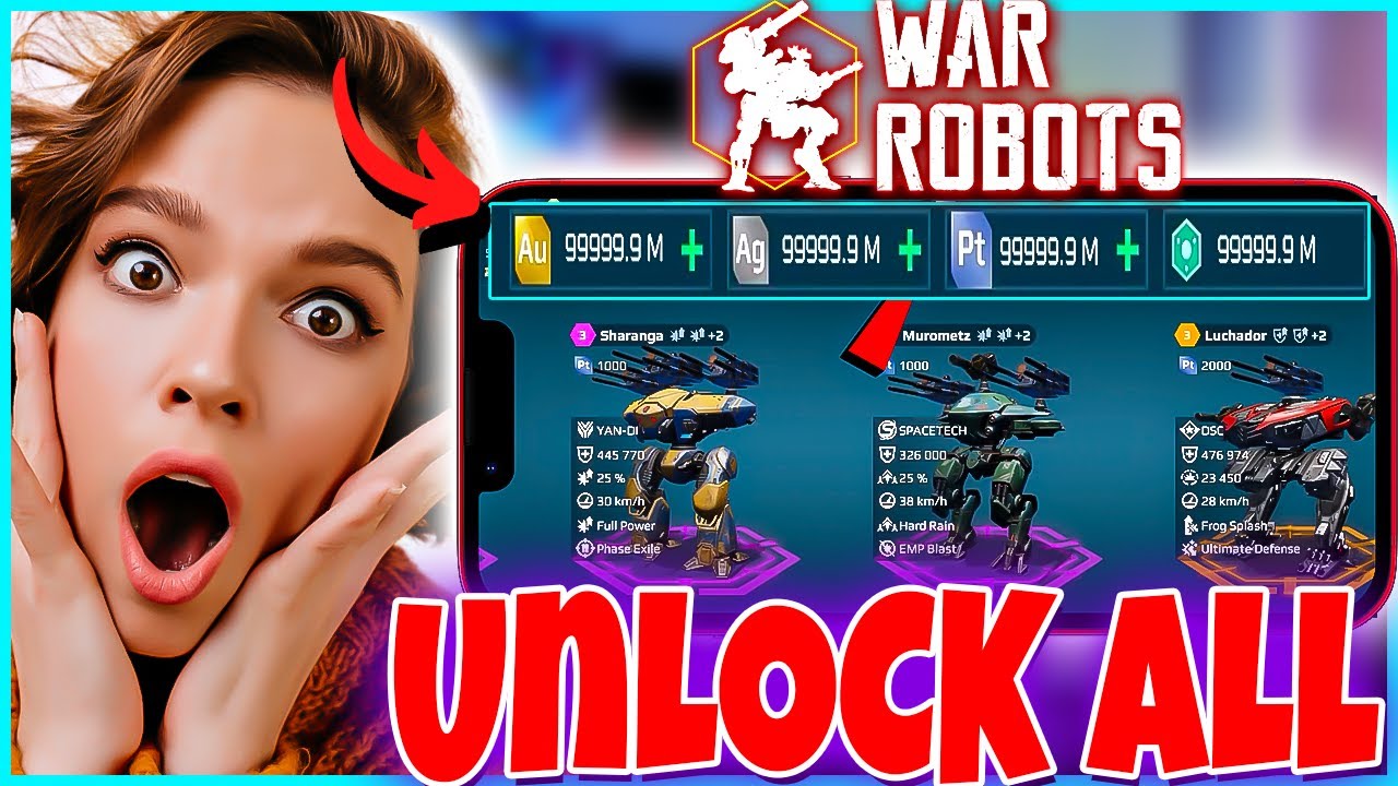 War Robots Hack 2024 - Unlimited Gold & Silver & Platium With War ...